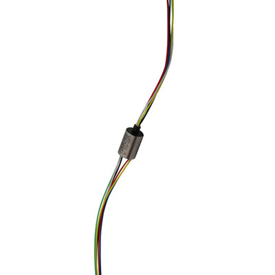 6 Circuits Super Miniature Slip Ring 100 Rpm Continuous Superior Handling of Low Level Control Signals