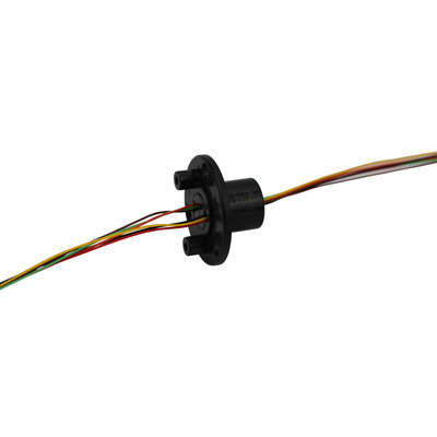 6 Circuits Models Miniature Slip Ring Compact  Design Low Torque Application for Electrical Test Equipment