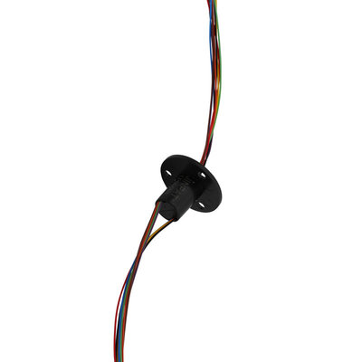 8 Circuits Models Slip Ring with Compact Size Gold-Gold Contacts for Electrical Test Equipment