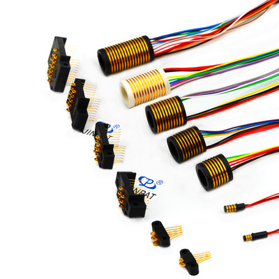 JINPAT separate slip rings,3 wire split slip rings,1-3A Current Rating UAV slip rings