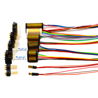 JINPAT separate slip rings,3 wire split slip rings,1-3A Current Rating UAV slip rings