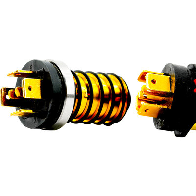 Environment-Friendly Pin Slip Ring with 6 Circuits Smooth Rotation Application for Cable Reel and Small Wind Turbine