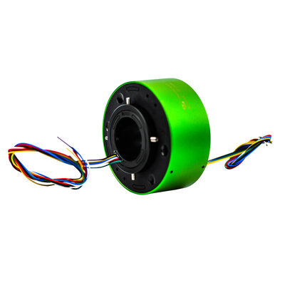 Three Bore Size Optional Slip Ring Smooth Ruuning Transmitting Power and Signal for Military and Defence Industry