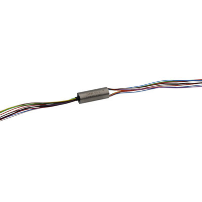 Super Miniature Slip Ring 1A/Wire OD 22.1 mm  Transmission Power for Manufacturing and Process Control Equipment