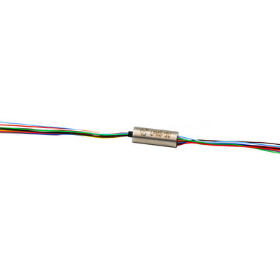 Super Miniature Slip Ring 1A/Wire OD 22.1 mm  Transmission Power for Manufacturing and Process Control Equipment