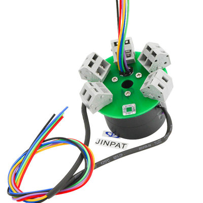 12 Wires High Current Performance through hole slip ring For Machinery Parts