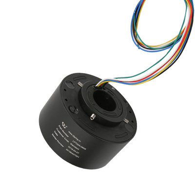 Through hole slip ring Compact structure flexible installation Through hole diameter 25.4mm