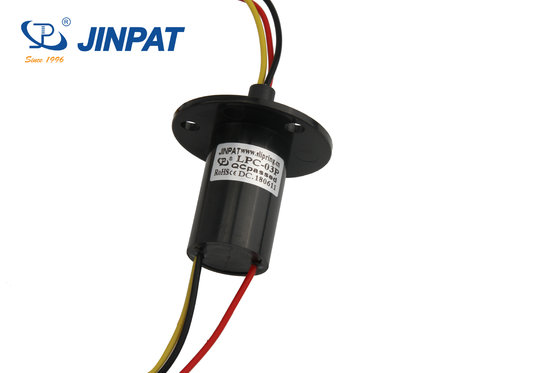 capsule slip ring 3 circuit 10A very low contact resistance can be used for electrical test equipment