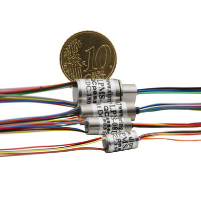 3-way 2A high life slip ring electric shock gold to gold speed 300RPM can be used for LED