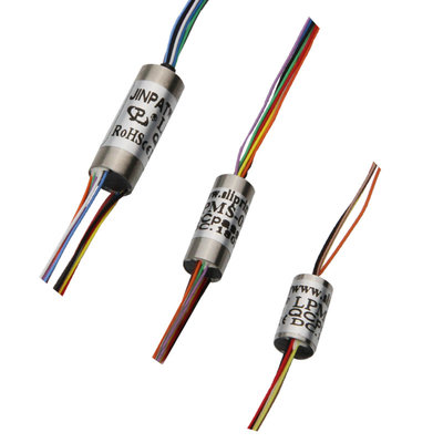 3-way 2A high life slip ring electric shock gold to gold speed 300RPM can be used for LED