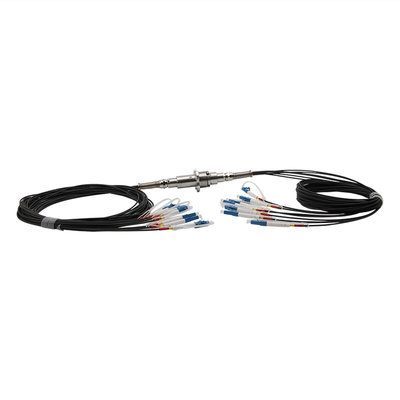 Dual-channel fiber slip ring,300rpm IP65 or IP67 Max Optical power 23dBm,super long life