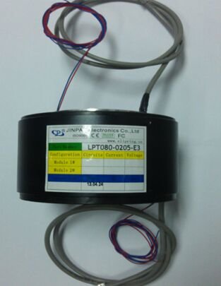 Multi-Channel Signal Gigabit Ethernet Slip Ring for HD Camera and Control Platform