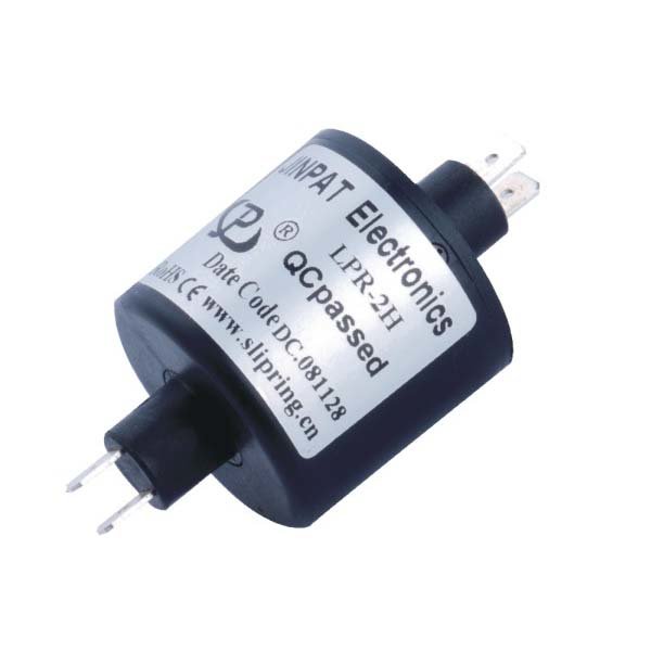 2 circuits LPR-2H Series Slip Ring 25A per circuit with Environment-Friendly Design for Semiconductor Handling Systems