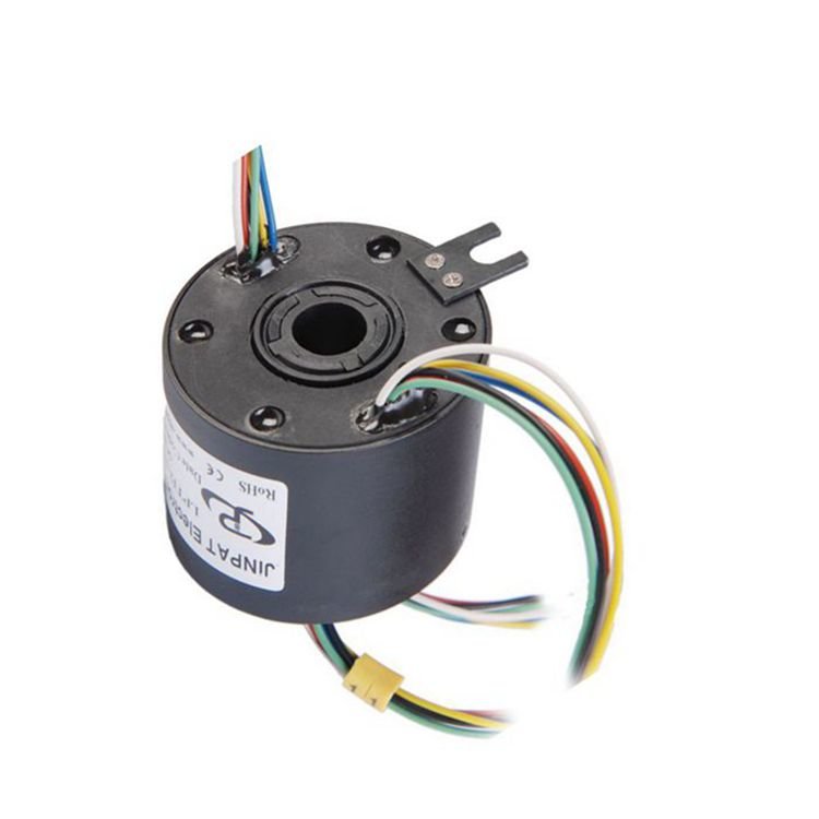 1~6circuits Through Bore Slip Ring ,JINPA Slip Ring for School Experiments with Low Electrical Noise