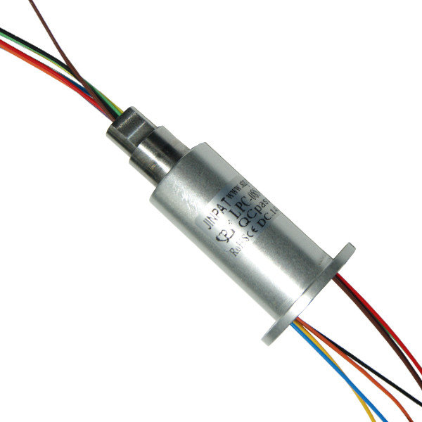High Speed Slip Ring with Gold to Gold 8 Wire Capsule Up to 800 rpm or Higher for Small Rotating Tables