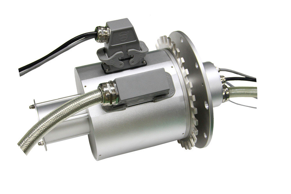 4 Circuits Signals Variable Propeller Signal Slip Ring 80 Amps Per Circuit With Over Speed Sensor
