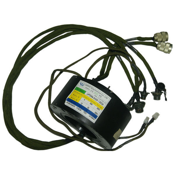 16 Wires Hallow Shaft Slip Ring With 96mm Big Bore Compact Shape and Reliable Performance