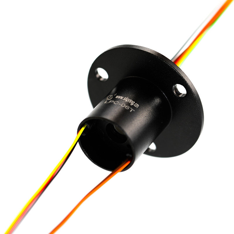 6 circuits 240 Voltage LPC-06T Slip Ring Capsule Compact Design Smooth Running Closed-Circuit
