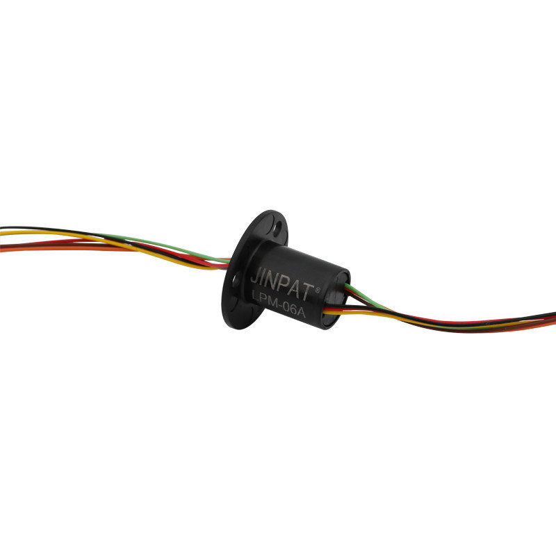 6 Circuits Miniature Slip Ring 1A per Circuits for Tight Packaging and Quick Shipment with Flexibility