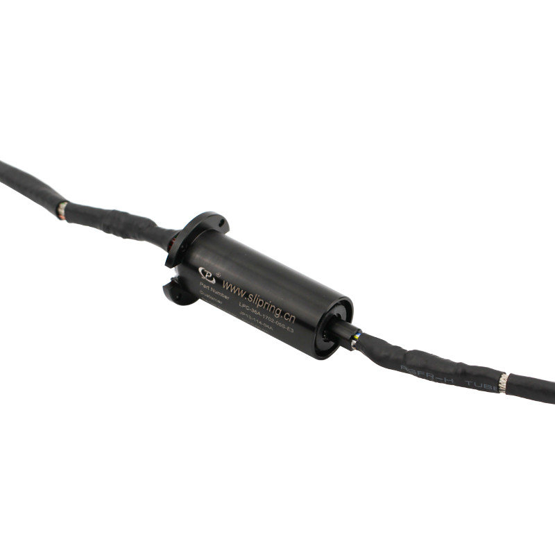 Aluminum Alloy Ethernet Slip Ring 50Hz 240VTransmitting Current and Signal for Industrial Machines