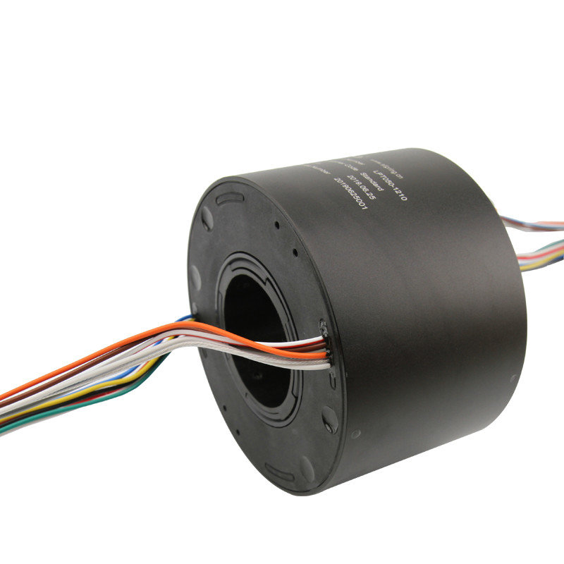 Aluminum Alloy Through Hole Slip Ring 12 Circuit 5A For Wind Power Equipment