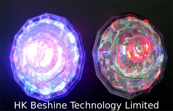 Water Submersible Decorative Diamond Led Ice Cube Food Grade Plastic