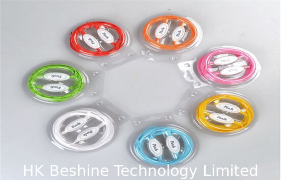 Skating Nylon Led Illuminated Shoelaces Flashing Mode By Fast Flash / Slow Flash / Constant Light