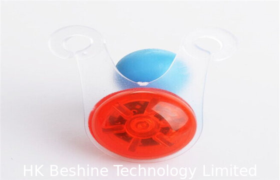 Transparent Silicon Frog Shaped Led Lights Bicycle  , Super Flashing Led Light For Bicycle