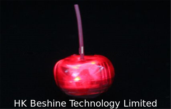 Waterproof Led Ice Cube Lights Flashing Cherry Fruit Powered By 3pcs AG3 Cell Battery