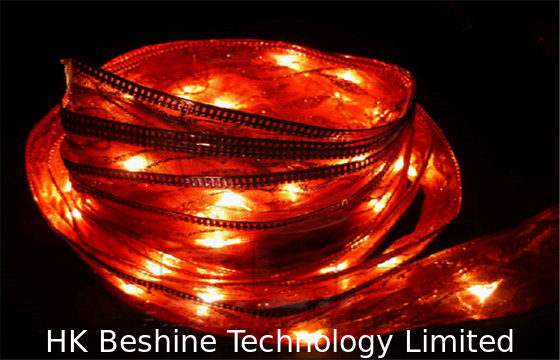 RGB Fexible Garden String Lights Brightness Waterproof For Decoration