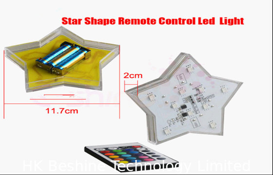 Color Changing Battery Operated El Products Star Led Lights Remote Control