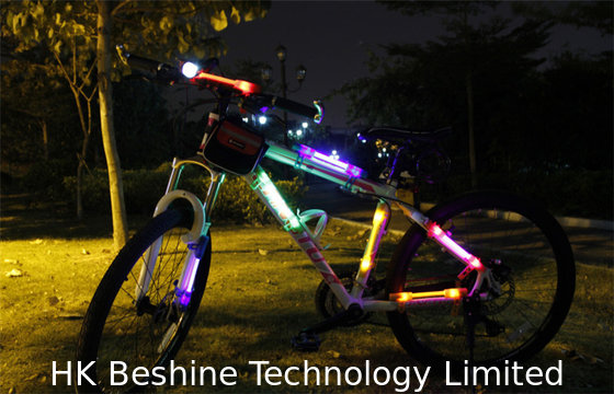 Warning Safety Racing Bicycle LED Lights Side With Visible Over 400 Meter