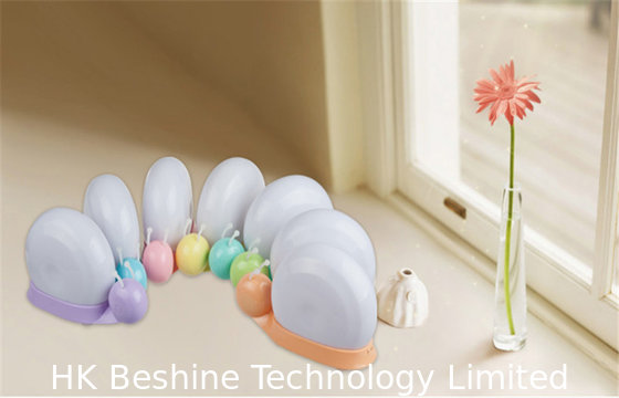 Colorful Recyclable Animal Snail Night Light For Child's Bedroom , Staircase