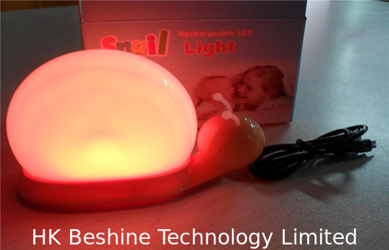 7 Colors Changing Cartoon LED infant Night Light For Kids ,  Rechargeable LED Desk Lamp
