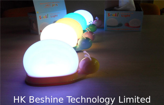 7 Colors Changing Cartoon LED infant Night Light For Kids ,  Rechargeable LED Desk Lamp