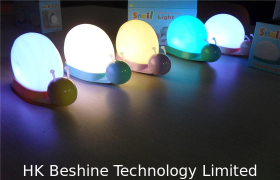 Customized Soft ABS USB Charge LED Baby Boy Night Light Energy Saving
