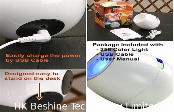 Mini USB Rechargeable LED Atmosphere Lamp Eco Friendly , LED Infant Night Light