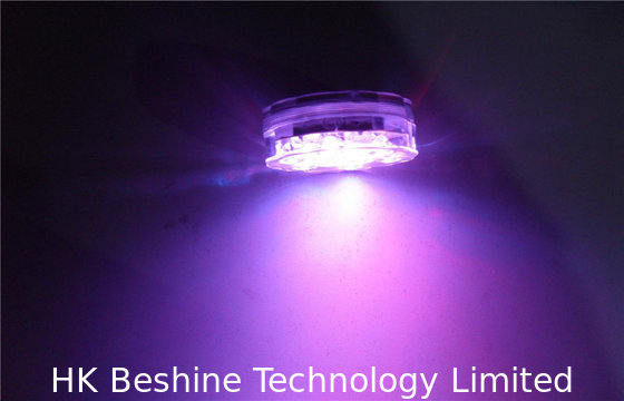 Eco - friendly ABS Blue LED Submersible Light CE RoHS , Submersible LED Candles