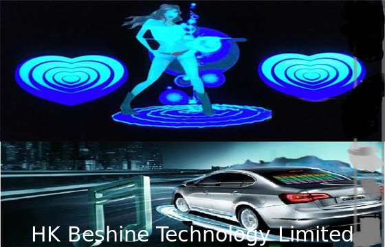 Car Audio Voice Rhythm Light , Sound Music Activated Dancing Car LED Equalizer Sticker