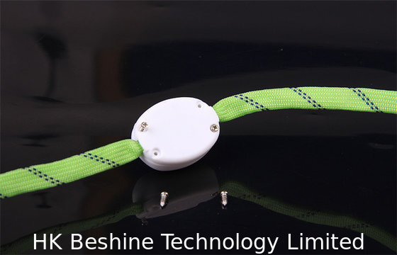 Celebration Halloween Decorative Multi Color LED Light Shoelaces / Belt With Logo Printing