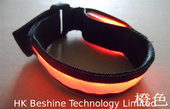 Nylon LED Flashing Bracelet