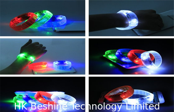 Music Activated Led Flashing  Bracelet