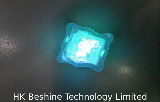 Promotion Colorful LED Light Up Ice Cubes With Remote Control For Home , Party