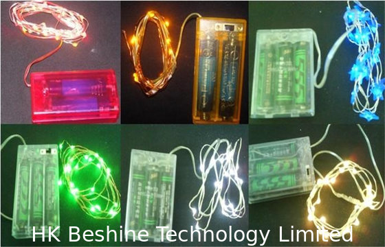 Battery Powered LED Copper String Light