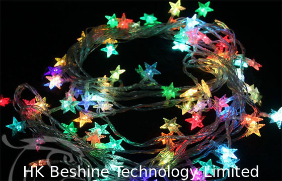 Xmas Party Decoration Remote Control LED Exterior String Light 9cm 10cm 12cm 15cm