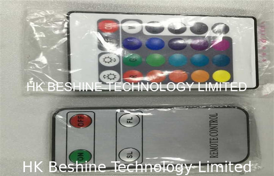 10 Colors LED Submersible Tea Light  Remote Control 3 x  AAA Batteries