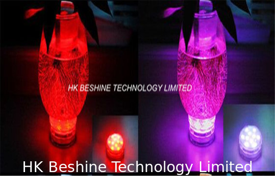 Wireless Changing LED Submersible Light For Vase / Aquarium Decoration