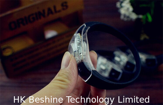 10 Inches Led Flashing Bracelet / Motion Sensor Bracelet Large Size