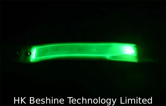 Sports Splashproof Flashing LED Bracelets , 22cm LED light up bracelets