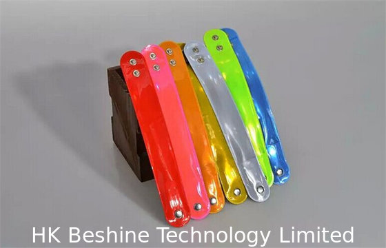 Sports Splashproof Flashing LED Bracelets , 22cm LED light up bracelets